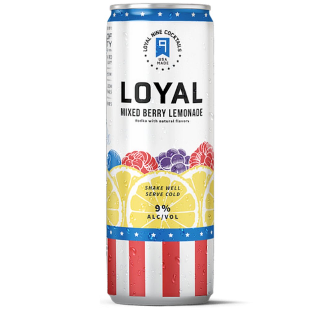 Buy Loyal 9 Cocktails Mixed Berry Lemonade 4 Pack® Online | Ready-To ...