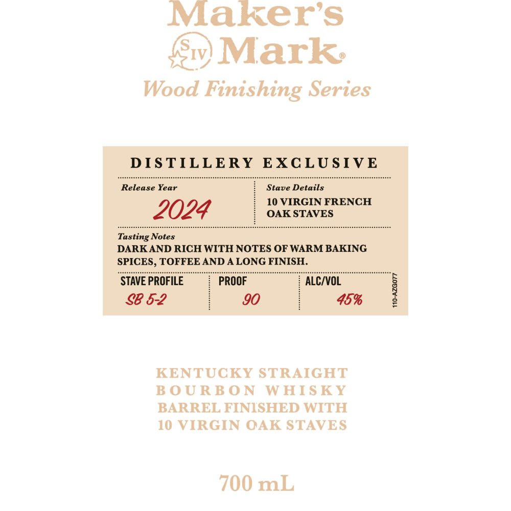 Buy Maker’s Mark Wood Finishing Series 2024 Limited Release: Stave ...