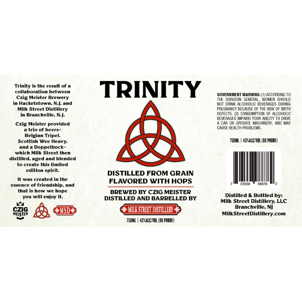 Buy Milk Street Distillery Trinity® Online | American Whiskey Delivered ...