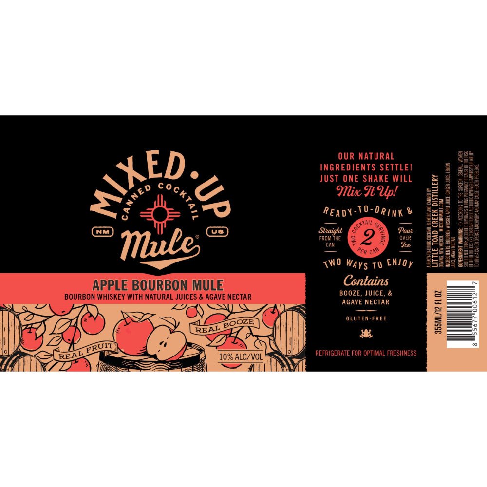Buy Mixed-Up Apple Bourbon Mule Canned Cocktail® Online | Ready-To ...