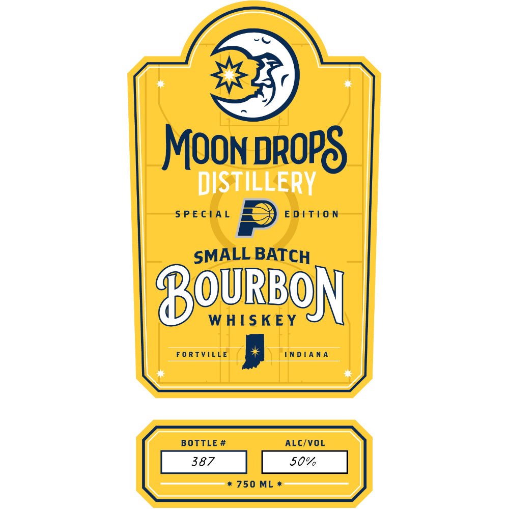 Buy Moon Drops Distillery Indiana Pacers Bourbon® Online | Bourbon ...