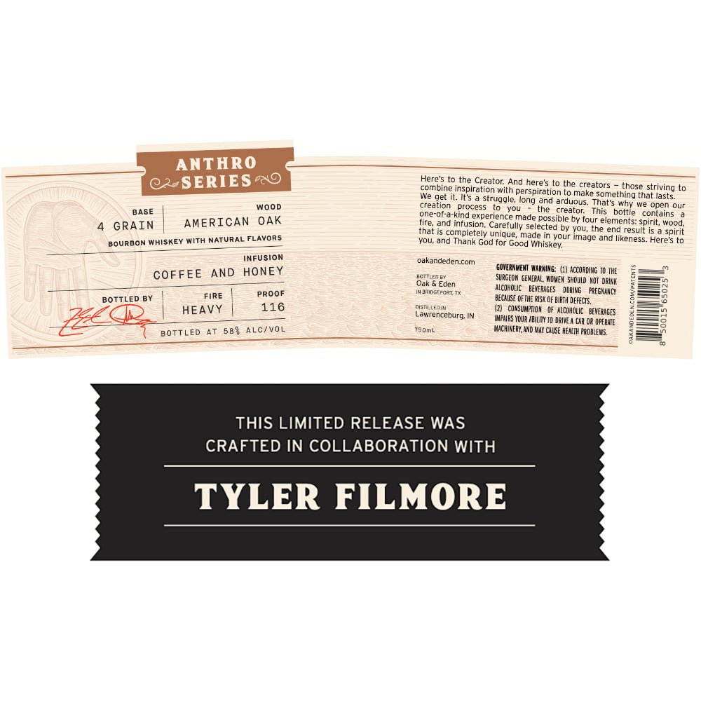 Buy Oak & Eden Anthro Series Tyler Filmore 4 Grain Bourbon® Online ...