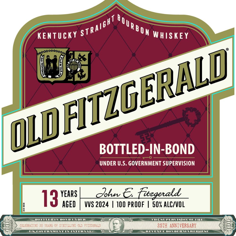 Buy Old Fitzgerald 25th Anniversary Straight Bourbon® Online | Bourbon ...