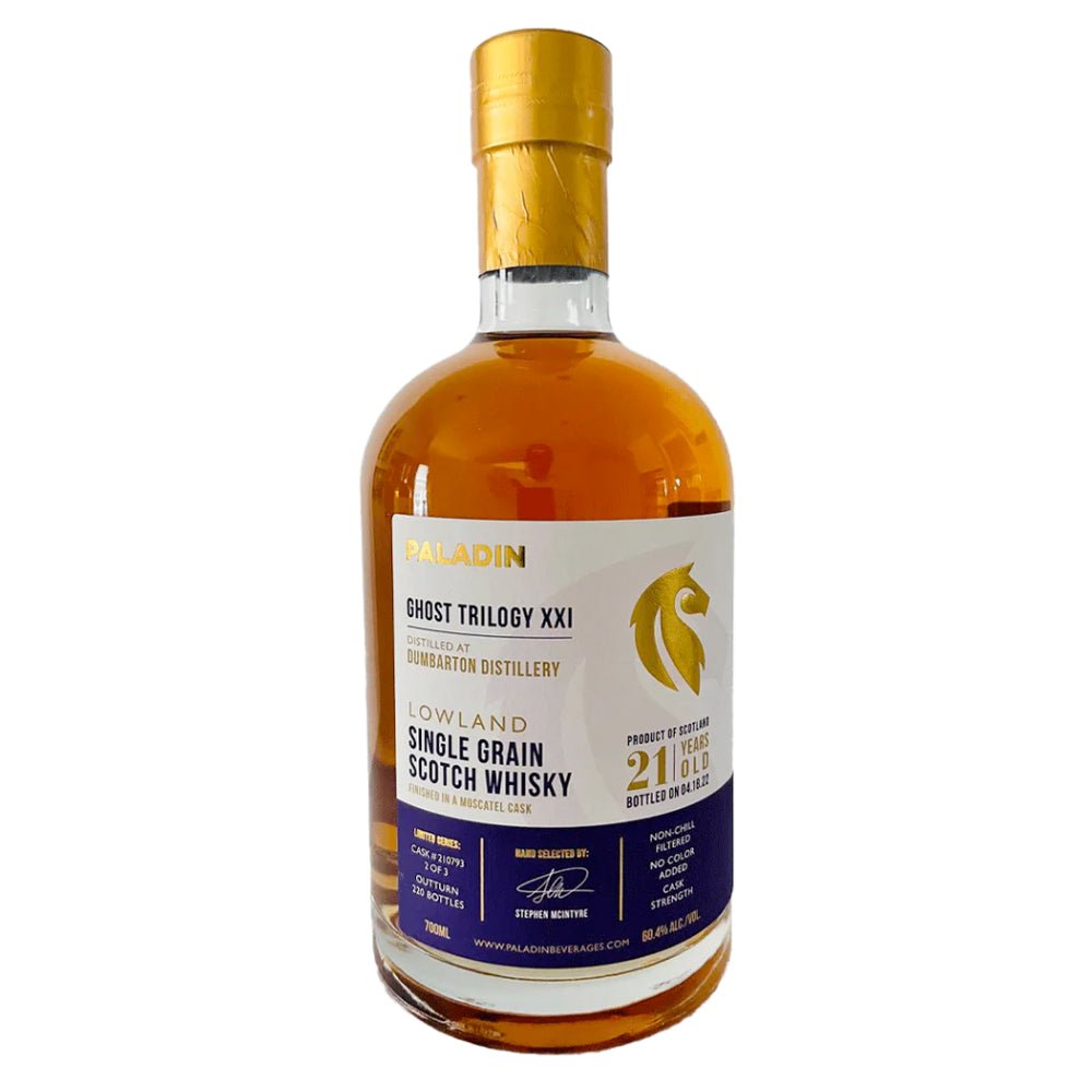 Buy Paladin Ghost Trilogy XXI Dumbarton Distillery 21 Year Old Moscatel ...