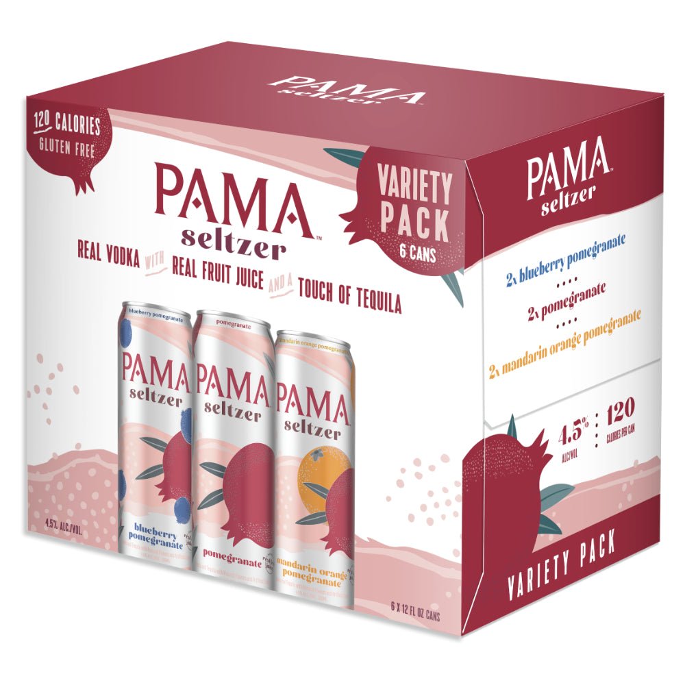 Buy PAMA Seltzer Variety 6pk® Online | Hard Seltzer Delivered Nationwide