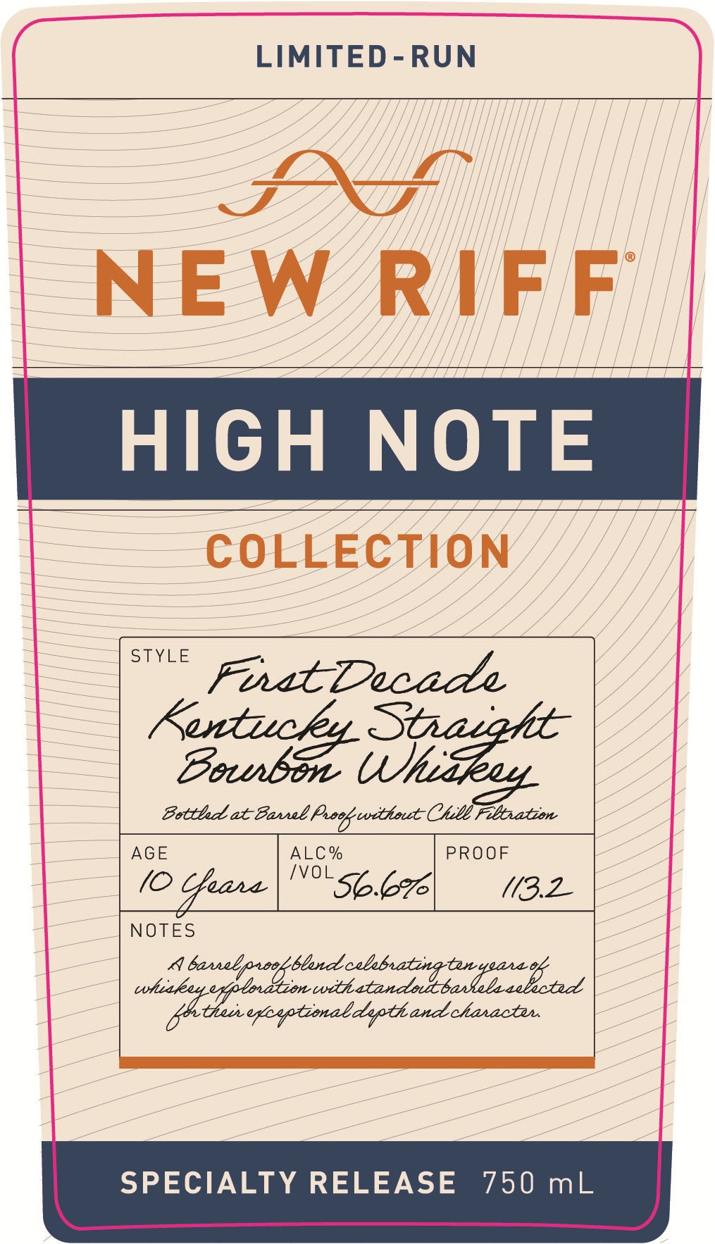Buy New Riff High Note First Decade Kentucky Straight Bourbon Whiskey ...