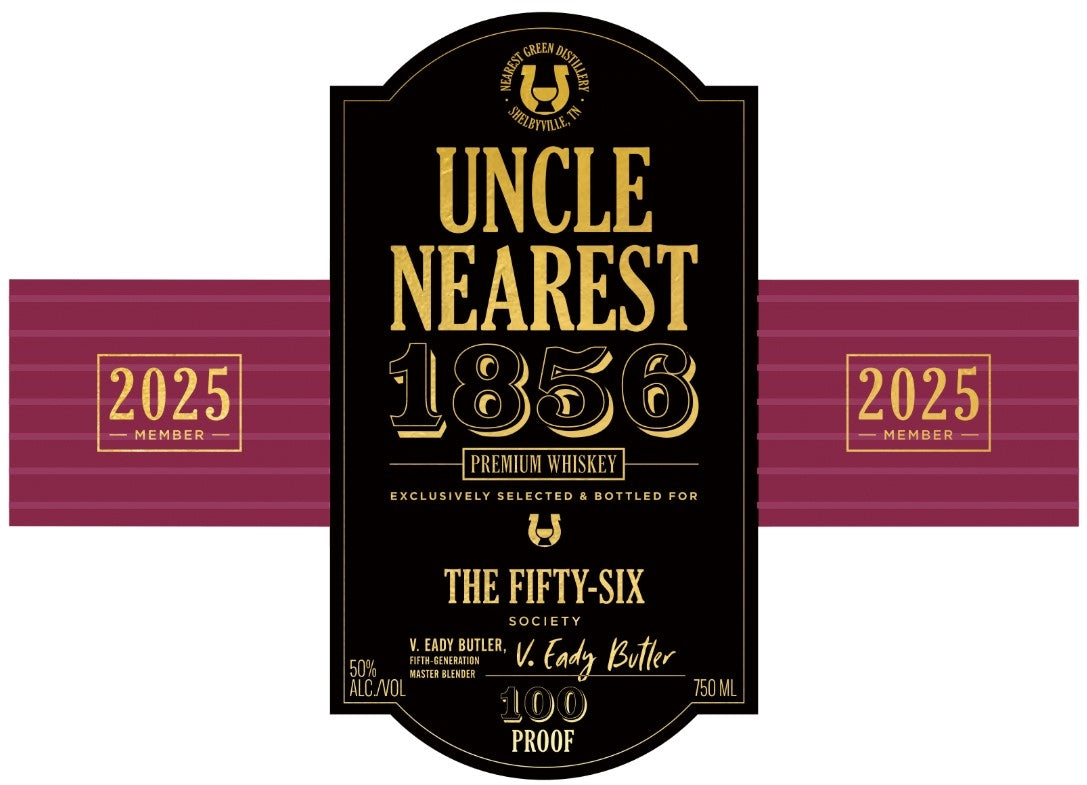 Buy Uncle Nearest 1856 Premium Whiskey The Fifty-Six Society 2025 ...