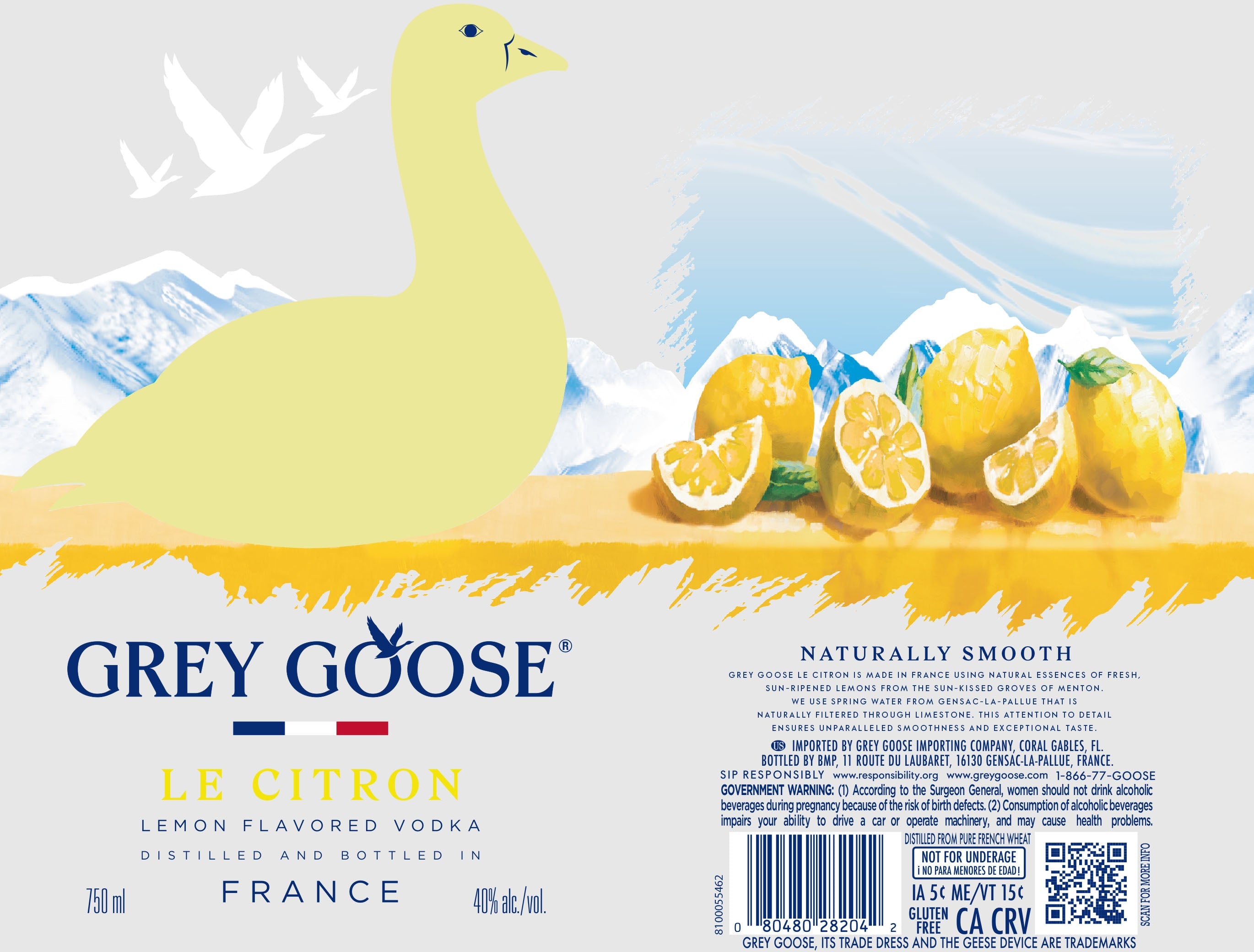 Buy Grey Goose Le Citron Lemon Flavored Vodka® Online | Vodka Delivered ...