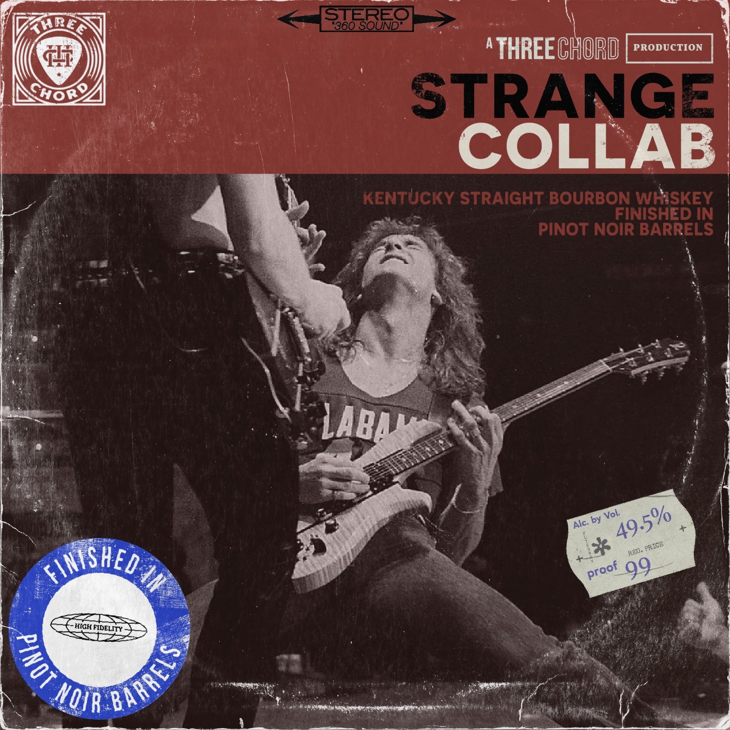 Buy Three Chord Strange Collab Bourbon Whiskey Pinot Noir Finish ...