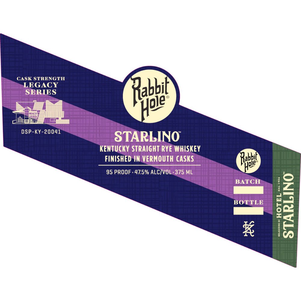 Buy Rabbit Hole Starlino Straight Rye Finished In Vermouth Casks ...