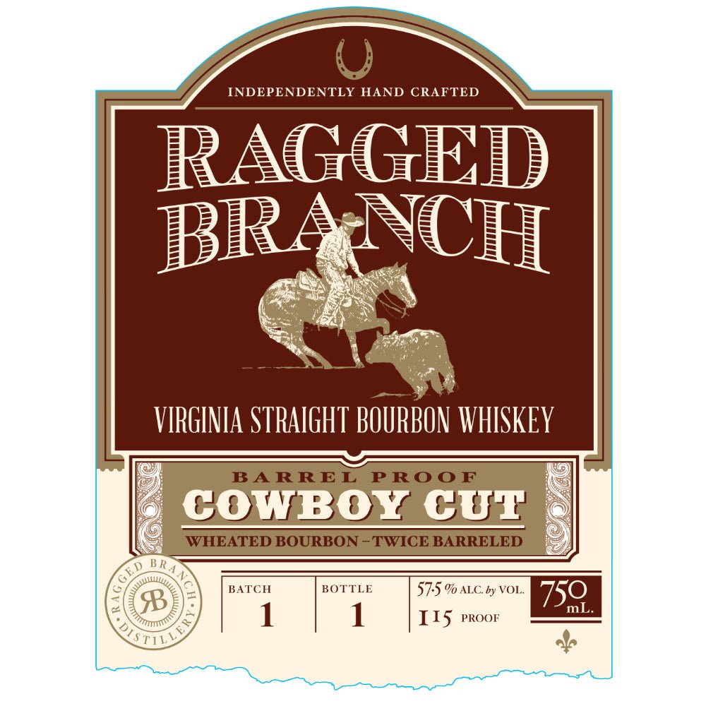 Buy Ragged Branch Cowboy Cut Virginia Straight Bourbon® Online ...