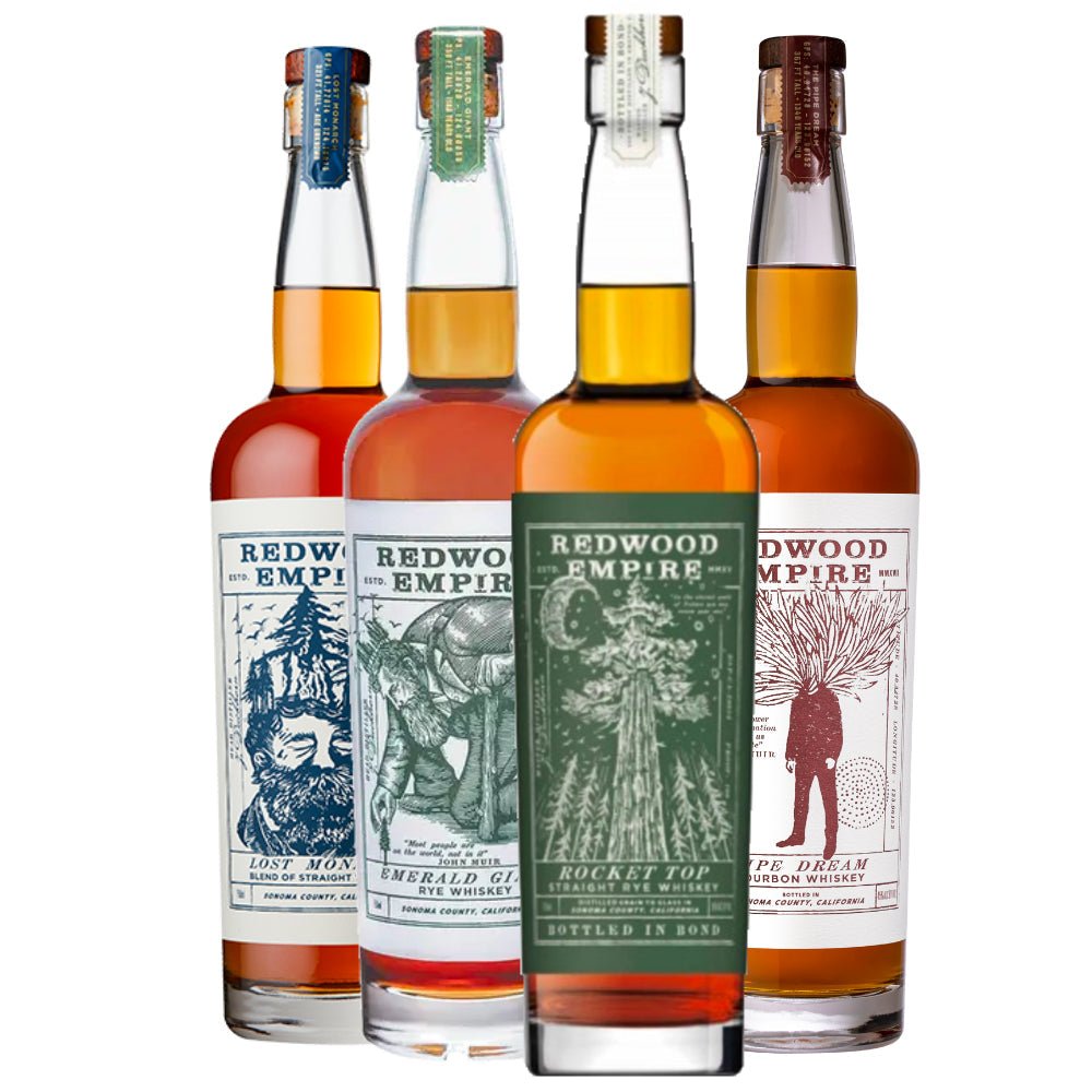 Buy Redwood Empire Rocket Top Straight Rye Whiskey Bundle® Online | Rye ...
