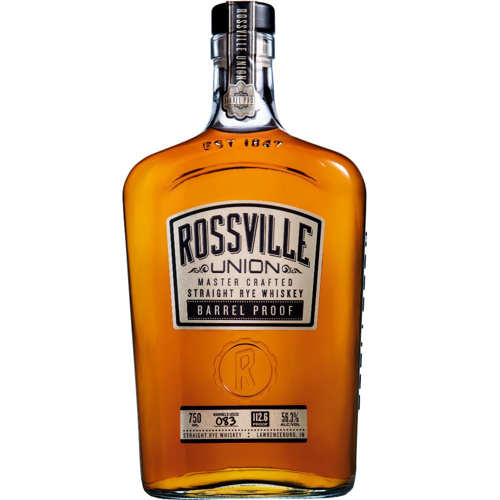 Buy Rossville Union Straight Rye Barrel Proof® Online | Rye Whiskey ...