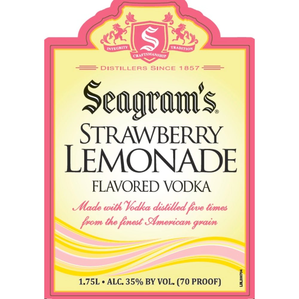 Buy Seagram’s Strawberry Lemonade Vodka 1.75L® Online | Vodka Delivered ...