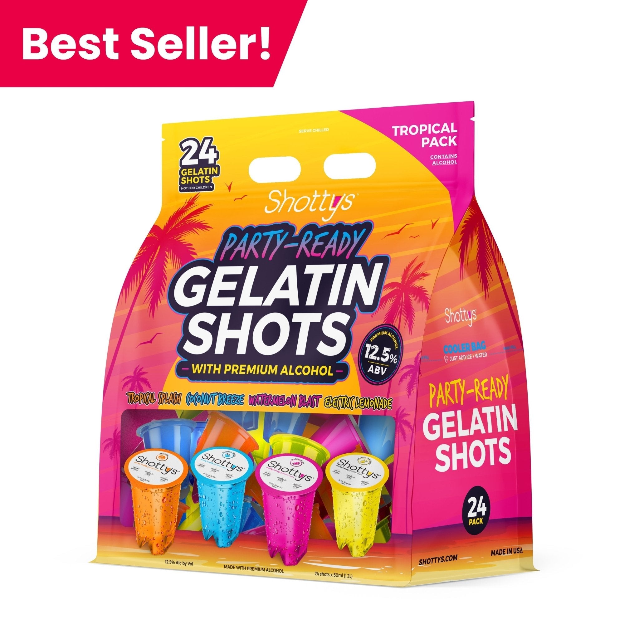 Buy Shottys Tropical Gelatin Shots (24 shots)® Online | Delivered ...
