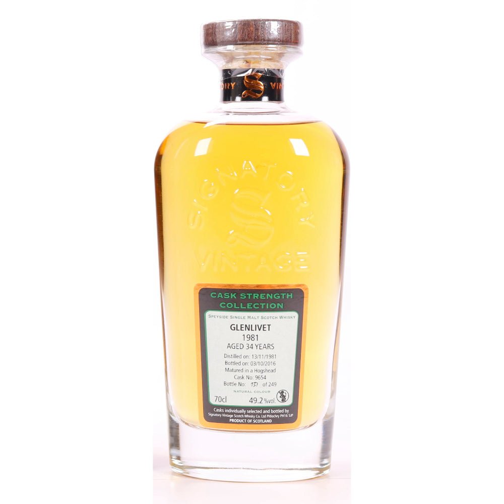 Buy Signatory 1981 Glenlivet 36 Year Old® Online | Scotch Delivered ...