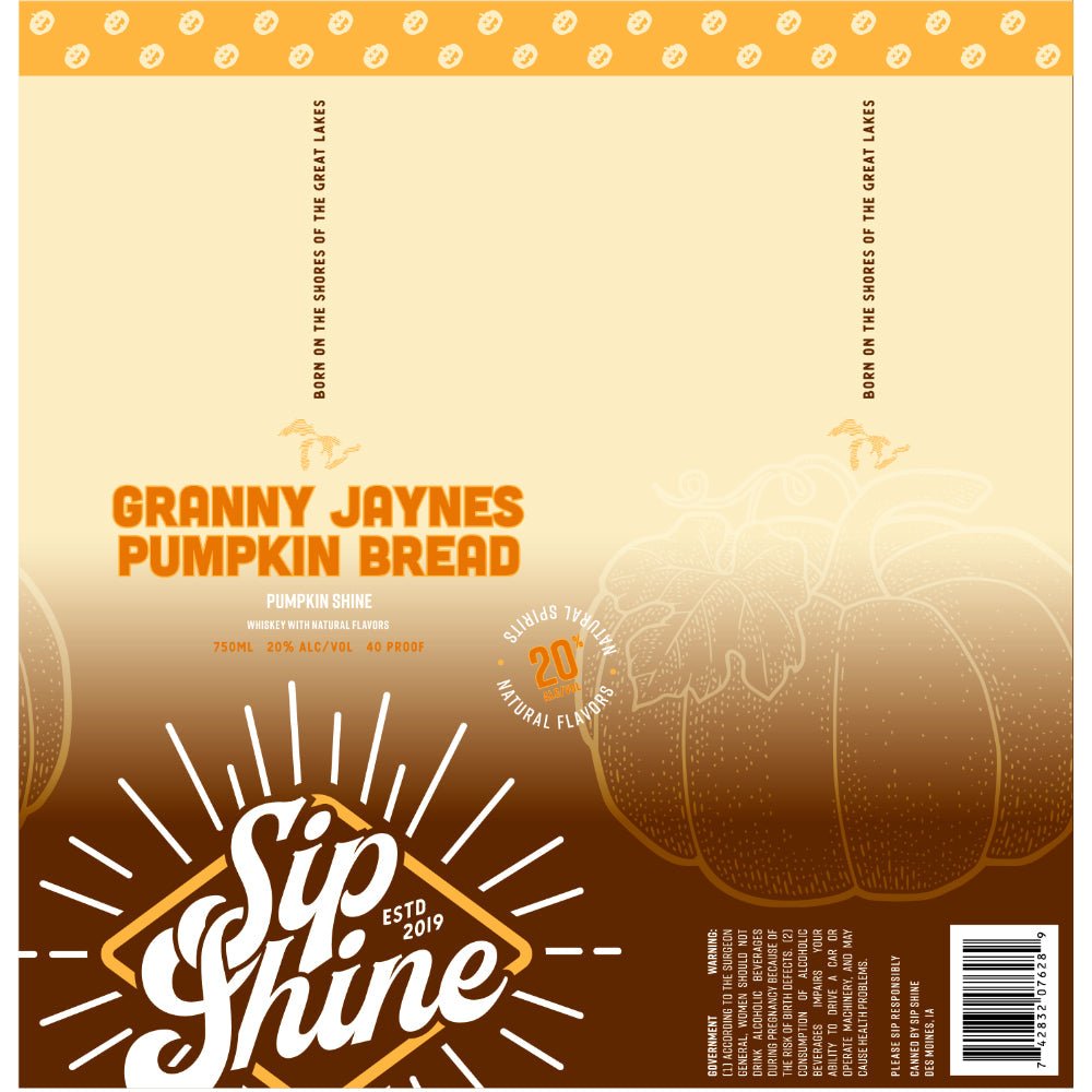 Buy Sip Shine Granny Jaynes Pumpkin Bread® Online | American Whiskey ...