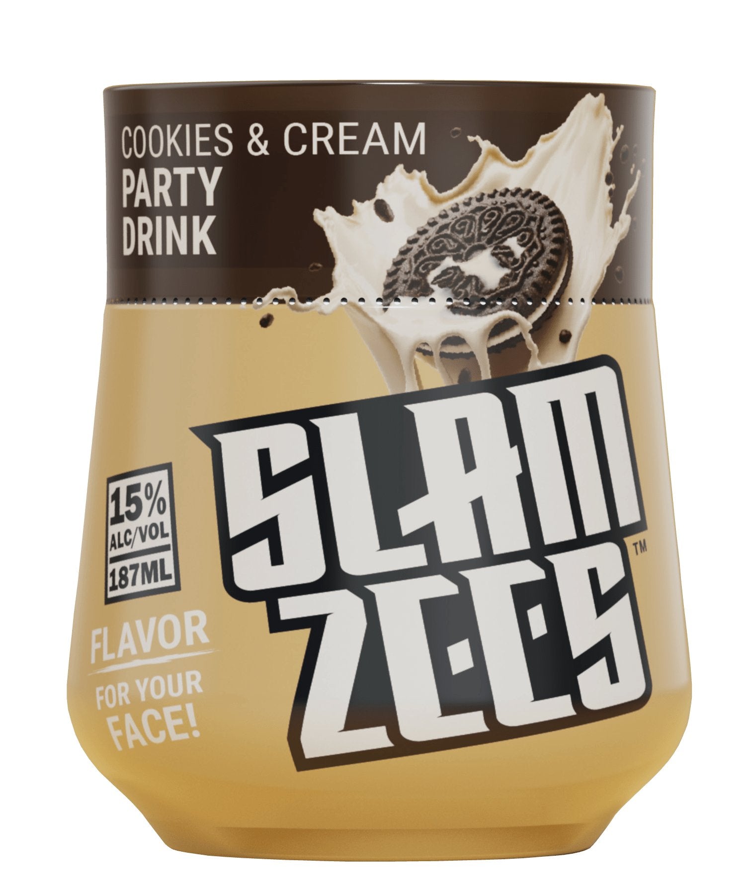 Buy SLAMZEES Cookies & Cream 187ml® Online | Party Drink Delivered ...