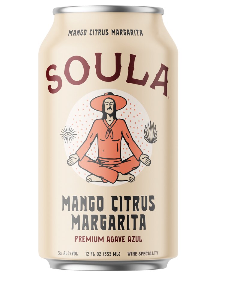 Buy Soula Mango Citrus Margarita 4 Pack® Online | Delivered Nationwide