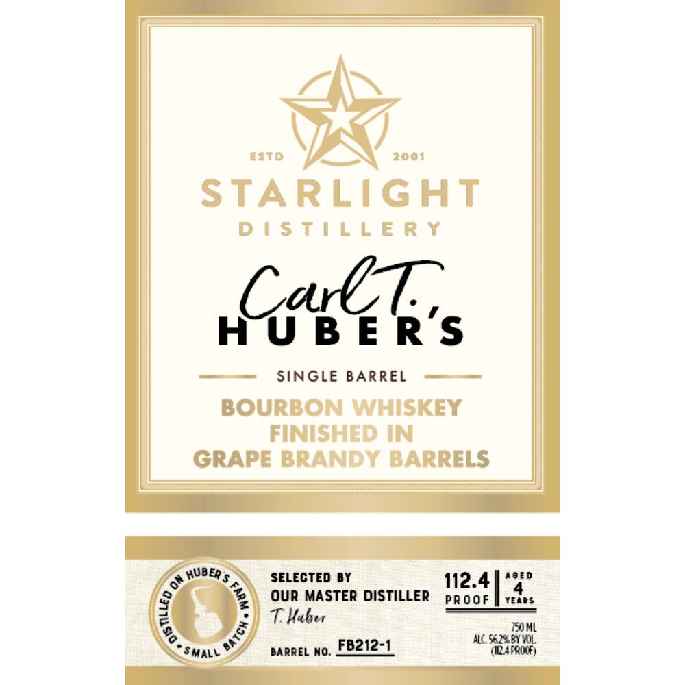 Buy Starlight Bourbon Finished in Grape Brandy Barrels® Online ...