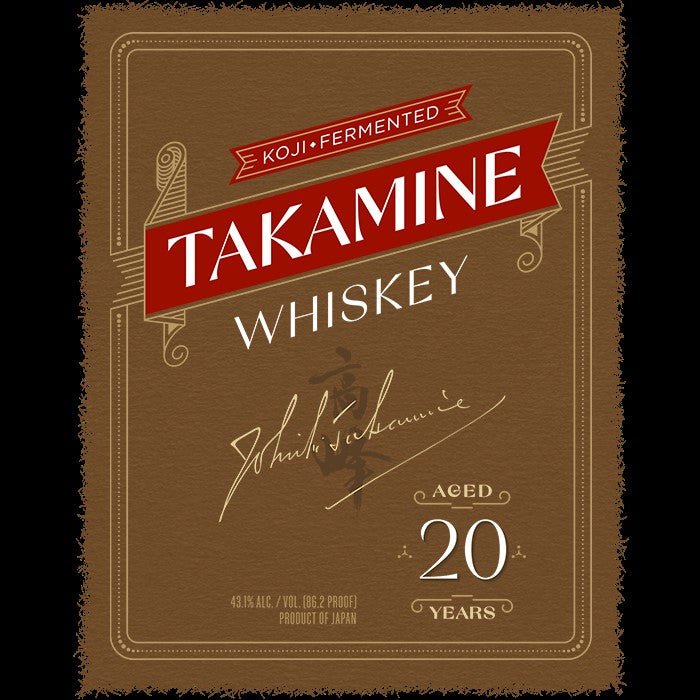 Buy Takamine Koji Fermented Whiskey Aged 20 Years® Online | Whiskey ...
