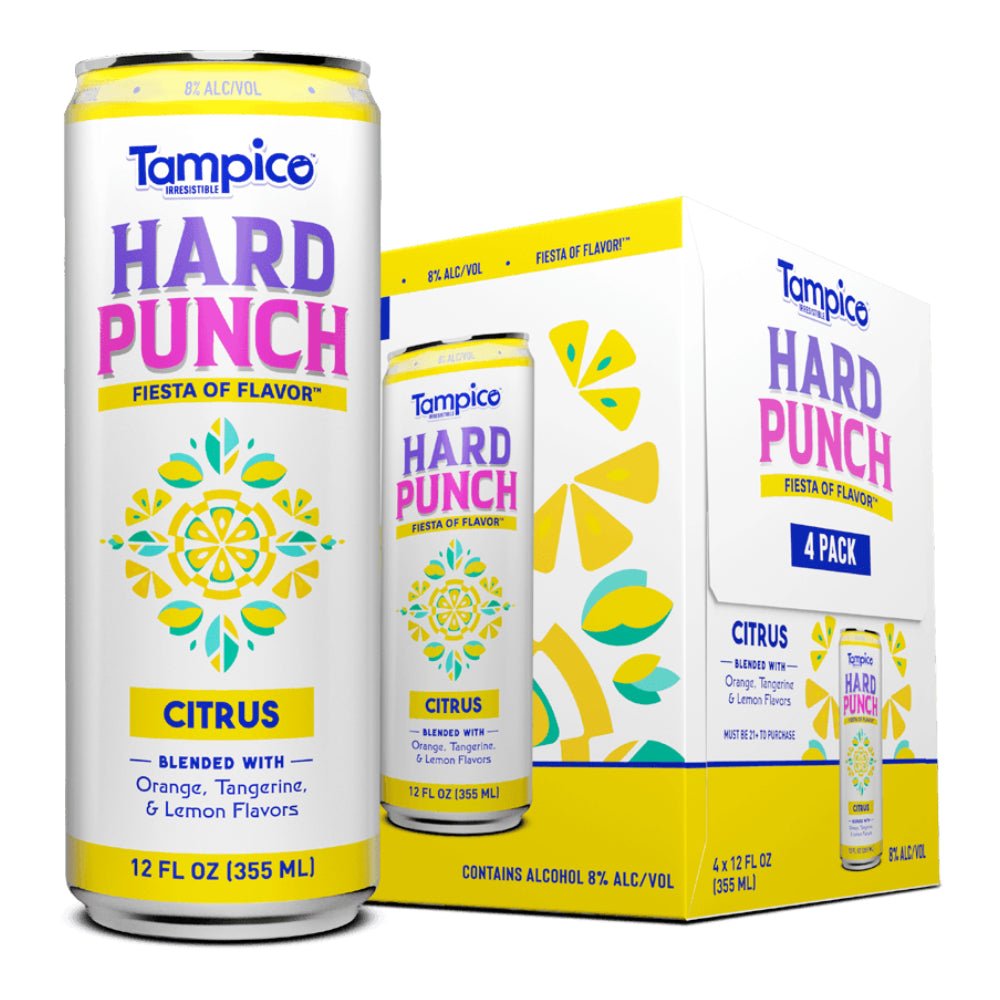 Buy Tampico Hard Punch Citrus 4pk® Online | Hard Punch Delivered Nationwide