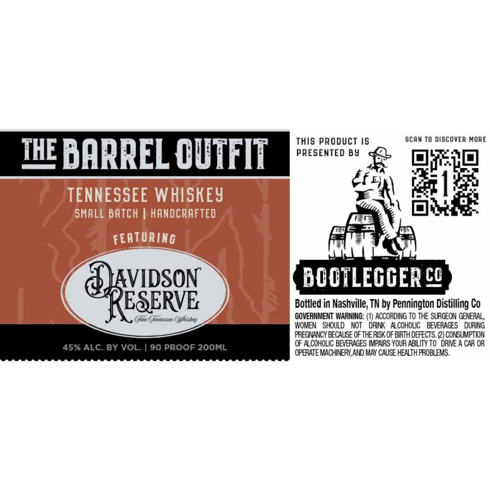 Buy The Barrel Outfit Davidson Reserve Tennessee Whiskey® Online ...