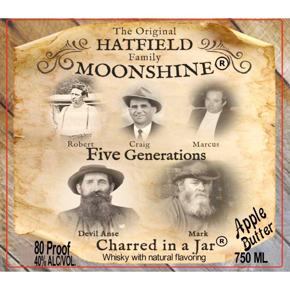 Buy The Original Hatfield Family Moonshine Charred in a Jar Apple ...