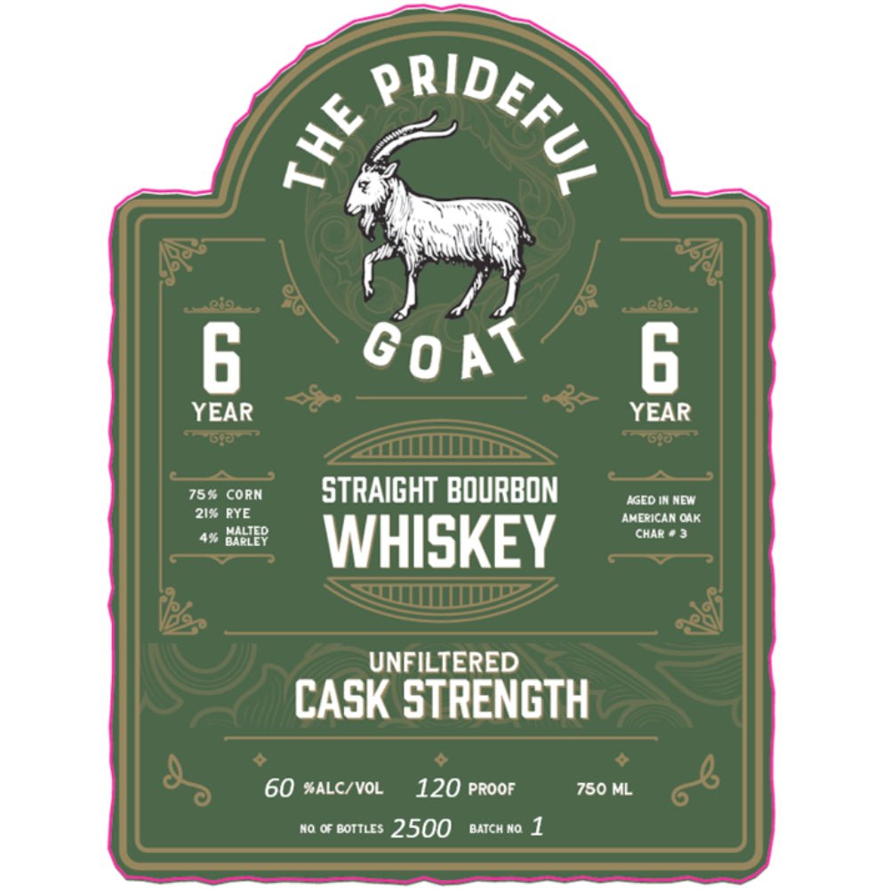 Buy The Prideful Goat 6 Year Old Cask Strength Bourbon Batch 1® Online ...