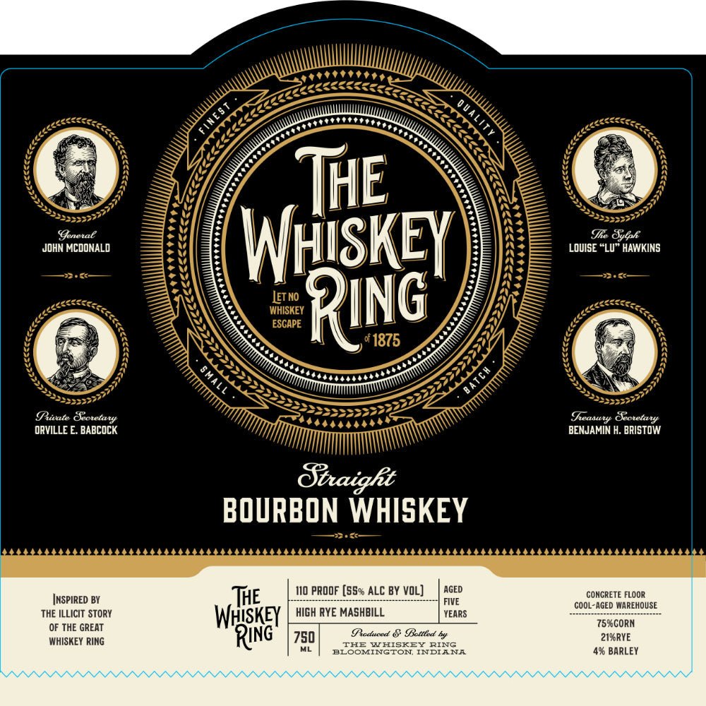 Buy The Whiskey Ring Straight Bourbon® Online | Bourbon Delivered ...