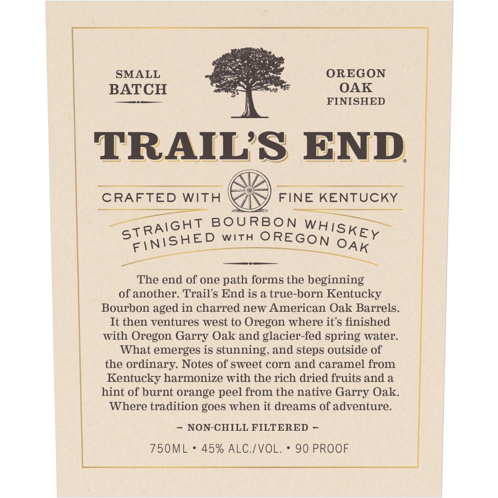 Buy Trail’s End Straight Bourbon Finished With Oregon Oak® Online ...