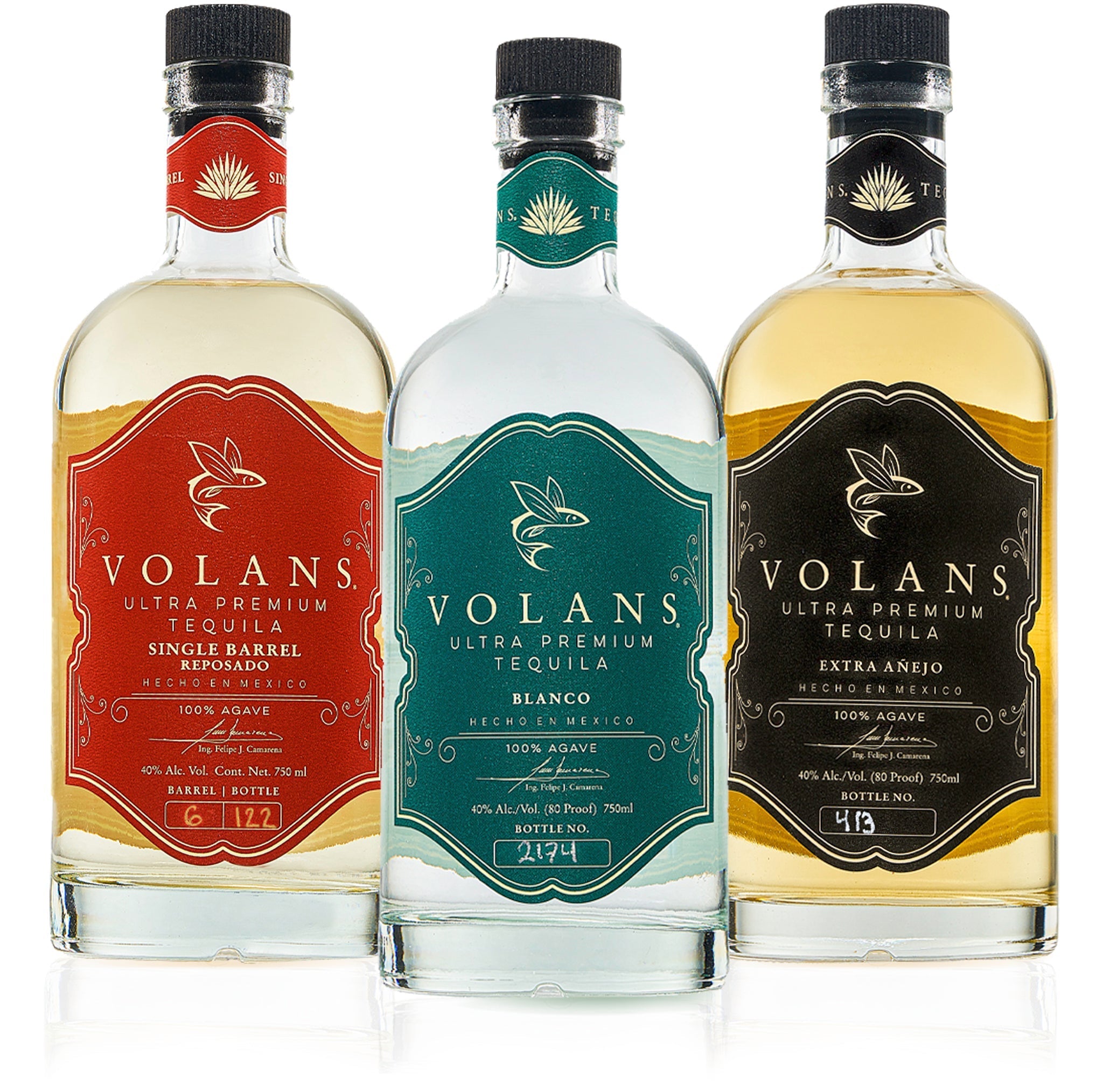 Buy Volans Family Collection – Blanco, Reposado & Extra Añejo Bundle ...