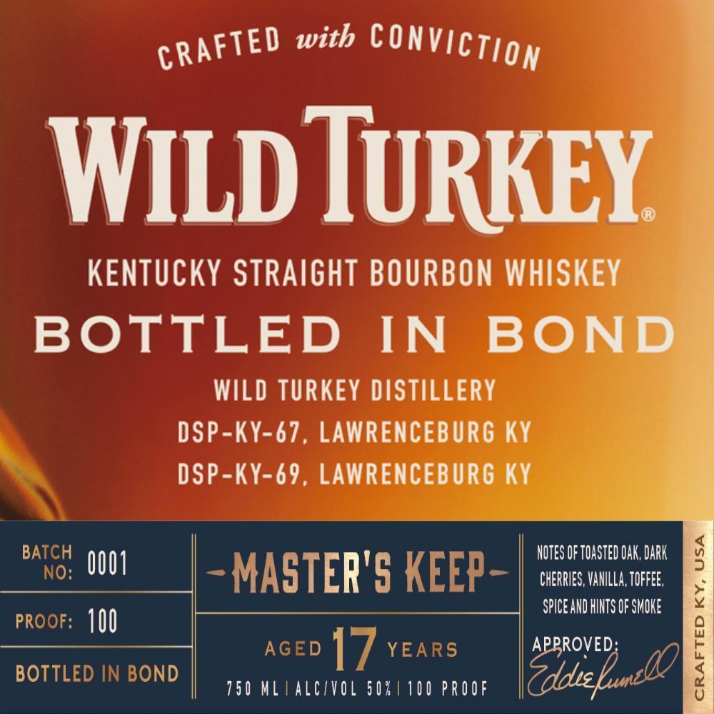 Buy Wild Turkey Master's Keep Bottled In Bond 17 Year Old® Online ...
