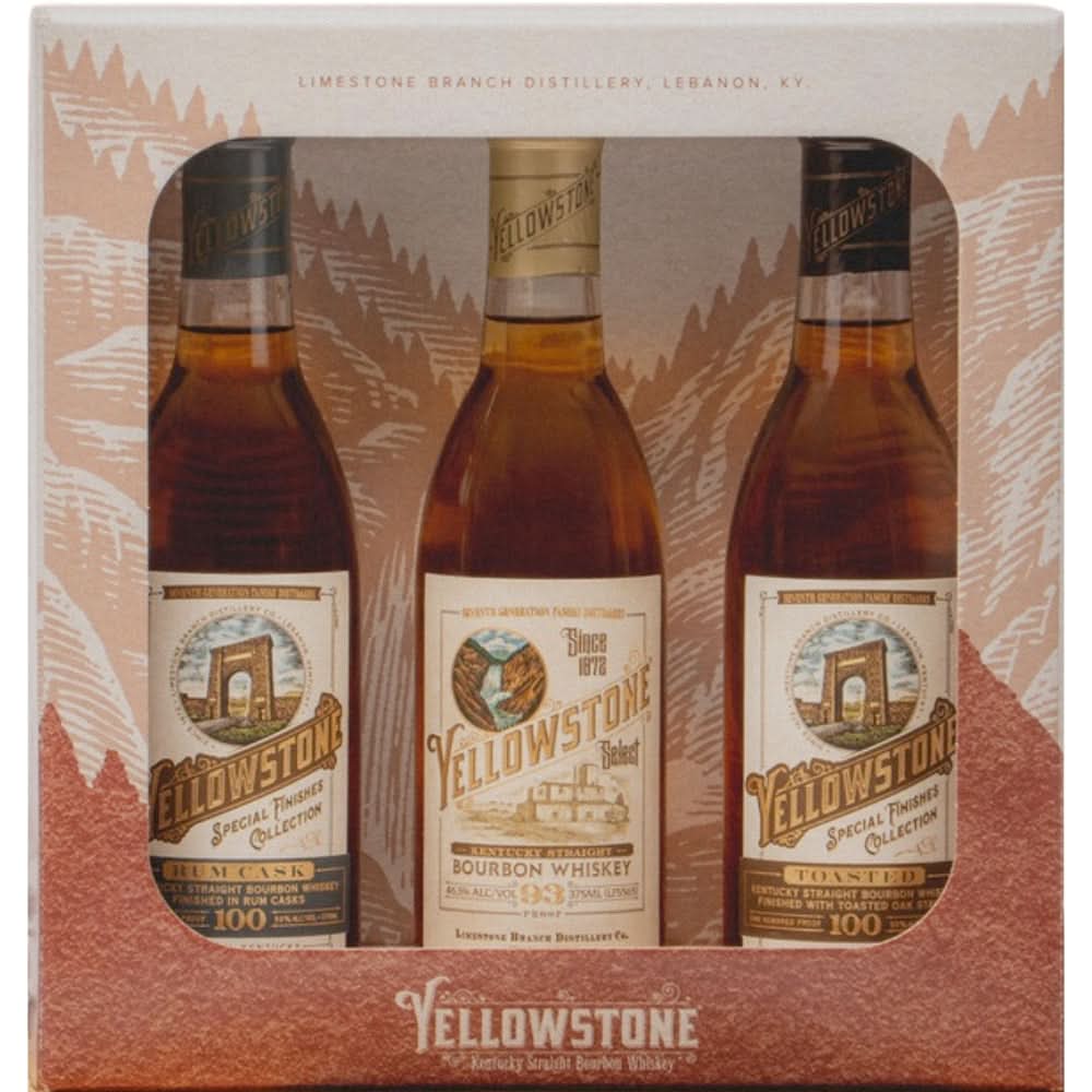 Buy Yellowstone Bourbon Gift Pack 2024 Edition® Online | Bourbon ...